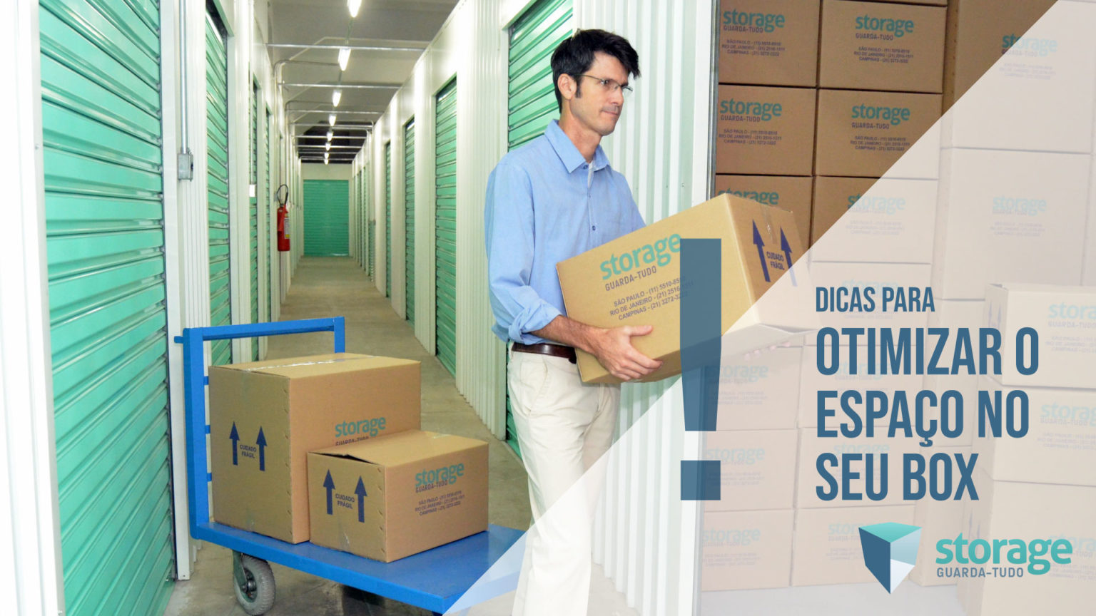 Self Storage: otime o espaço do seu box guarda tudo!
